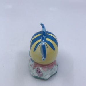 Other | Vtg Disney Flounder Ceramic Figurine From The Little Mermaid ...